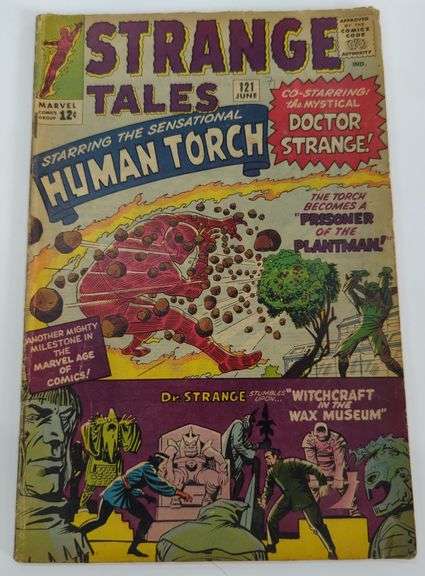 (D) Marvel Comics Strange Tales Comic Book Vol. 1 #121 June 1964 ...