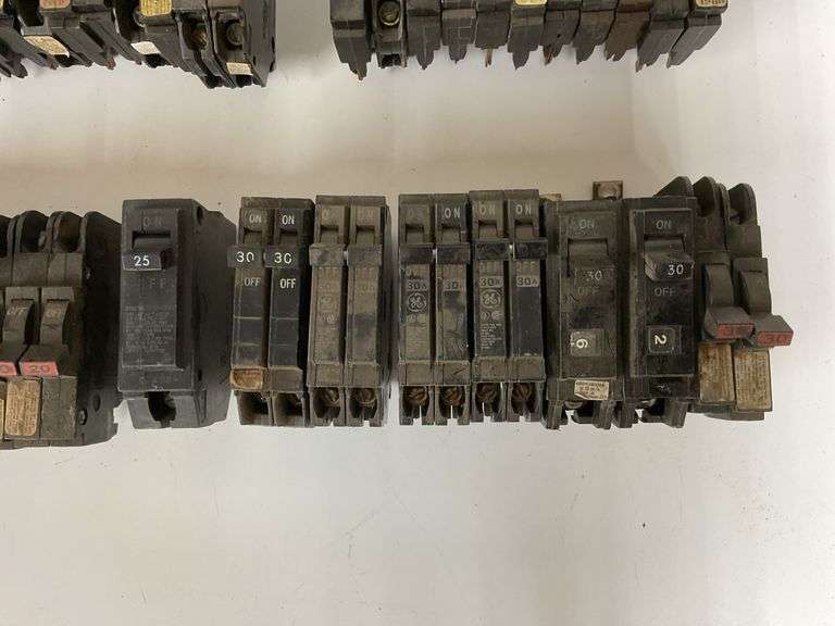 (J) Assorted Circuit Breakers - Kraft Auction Service, LLC