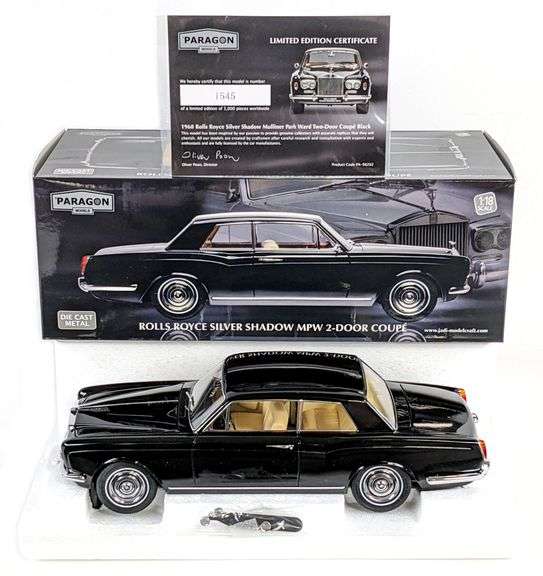1/18 Scale Paragon Models Rolls Royce Silver Shadow MPW Coupe - Kraft ...