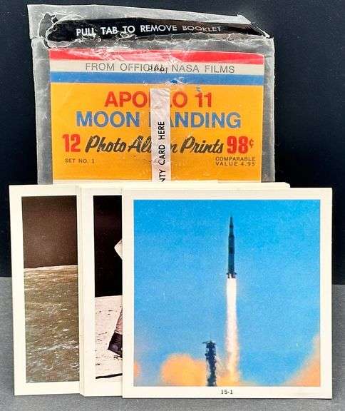 (XX) Official NASA Films Apollo 11 Moon Landing Color Print-Pak - Kraft ...