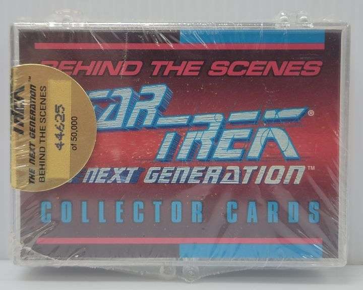 Sealed 1993 Skybox Behind The Scenes Star Trek The Next Generation Card ...