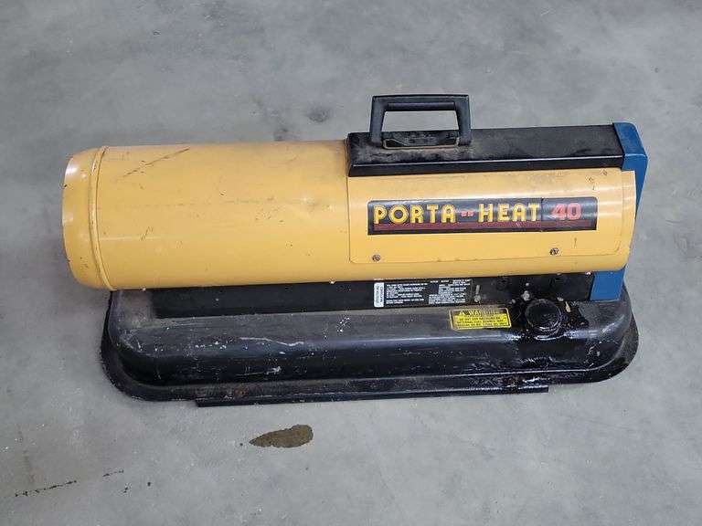 (G) Porta Heat 40 Torpedo Heater And A Stanley Propane Forced Air ...