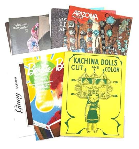 Various Craft Books, Calendar Cut Outs, Madame Alexander Books, 1990 ...