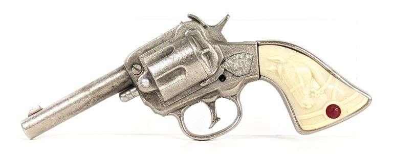 R&S Toy Mfg. Western Boy Cap Gun w/ Holster In Box - Kraft Auction ...