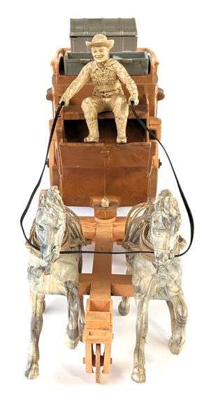 Ideal Roy Rogers Fix-It Stagecoach w/ Box - Kraft Auction Service, LLC