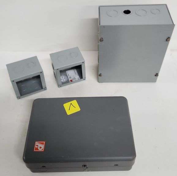 (V) Metal electrical Boxes - Kraft Auction Service, LLC