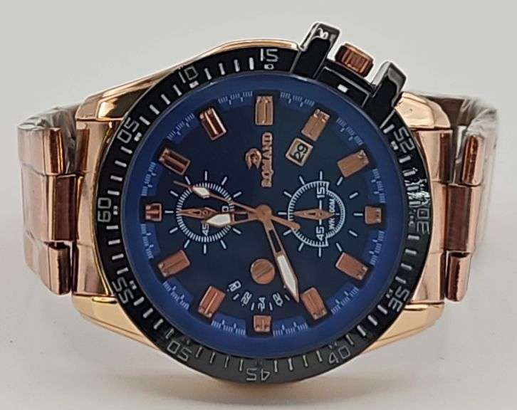 Romand Chronograph Rose Gold Fashion Watch - Kraft Auction Service, LLC