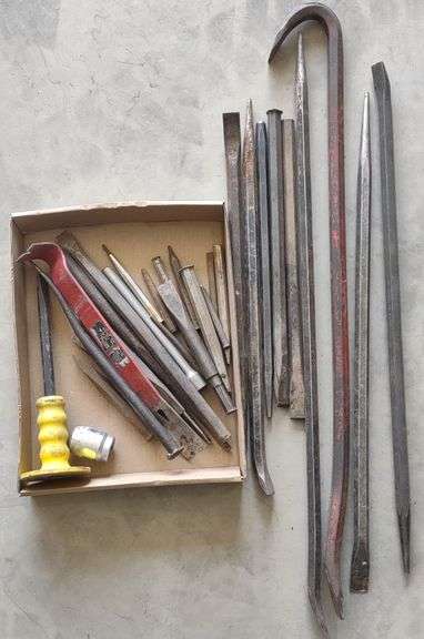 Steel Chisels & Pry Bars - Kraft Auction Service, LLC