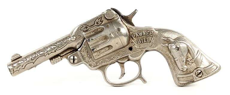 Stevens Pawnee Bill Cap Gun Pistol - Kraft Auction Service, LLC