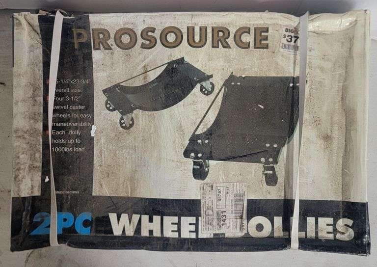(I) Prosource 2 PC Wheel Dollies - Kraft Auction Service, LLC