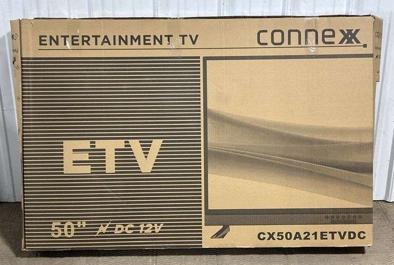 (CS) Connexx 50" Smart 4K Ultra HD Flatscreen TV - Kraft Auction ...