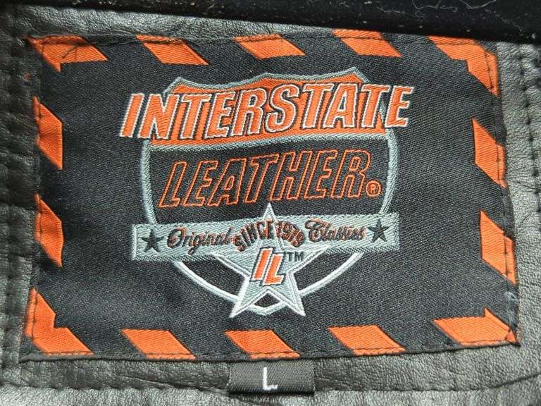 (R) Interstate Leather Mens Touring Jacket - Kraft Auction Service, LLC