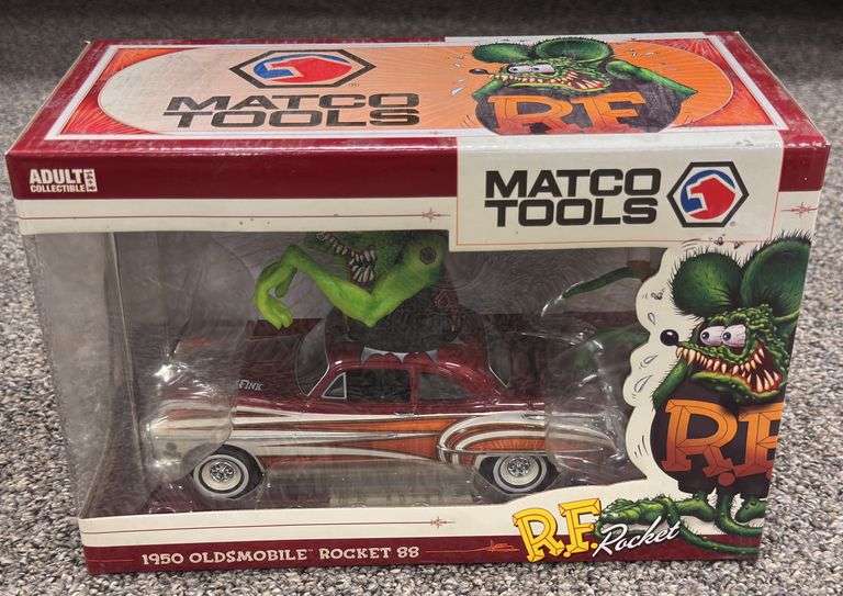 Matco Tools Rat Fink 1950 Oldsmobile Rocket 88 Model Car - Kraft ...