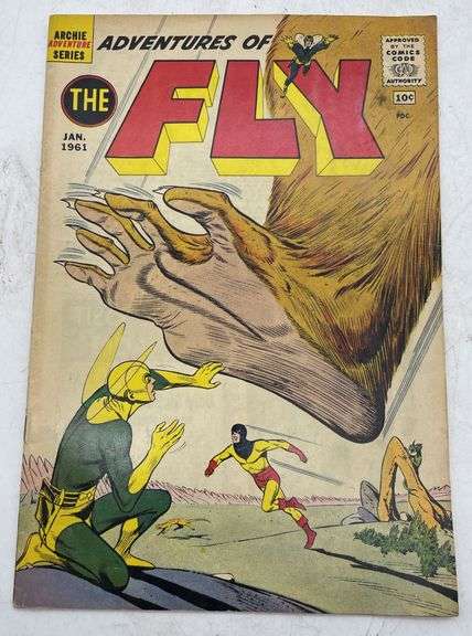 (AF) Adventures of The Fly #10 Comic Book - Kraft Auction Service, LLC