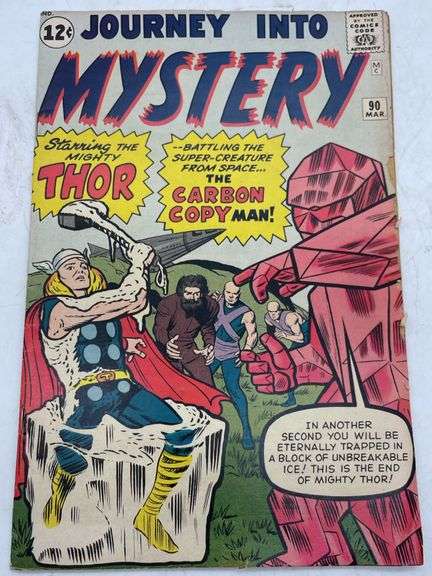 (AF) Journey Into Mystery 1963 #90 “The Carbon Copy Man” Comic - Kraft ...