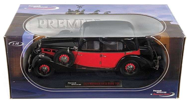 1/18 Scale Signature Models 1935 Maybach SW35 Hard Top - Kraft Auction ...