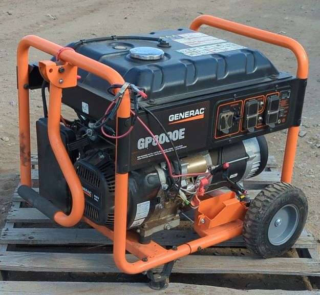 (C) Generac (GP8000E) Portable Generator - Kraft Auction Service, LLC