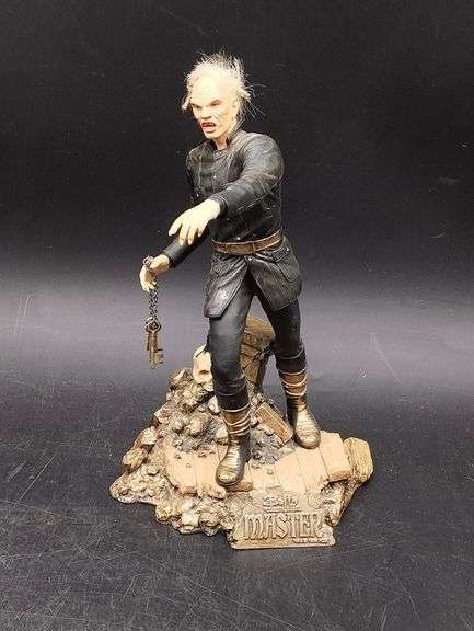 (E) Buffy Master plastic display figure (9" tall), Minions figure (4 ...