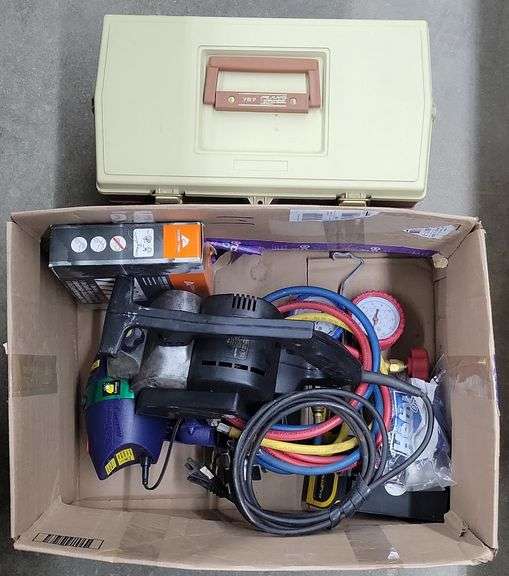 (X) Craftsman Planer, Tackle Box, Bungee Cords, And More - Kraft ...