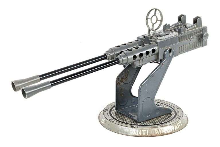 Marx Twin Pom-Pom Anti-Aircraft Cannon - Kraft Auction Service, LLC