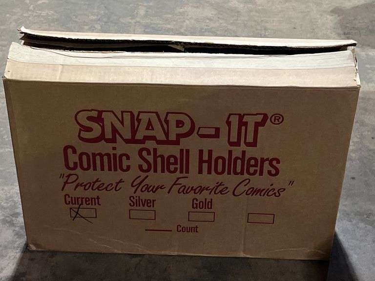 (JT) Snap It Comic Shell Holders - Kraft Auction Service, LLC