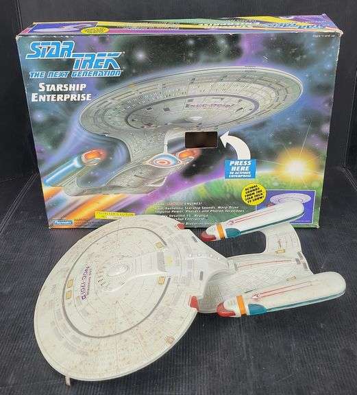 (K) Star Trek The Next Generation Starship Enterprise Toy - Kraft ...