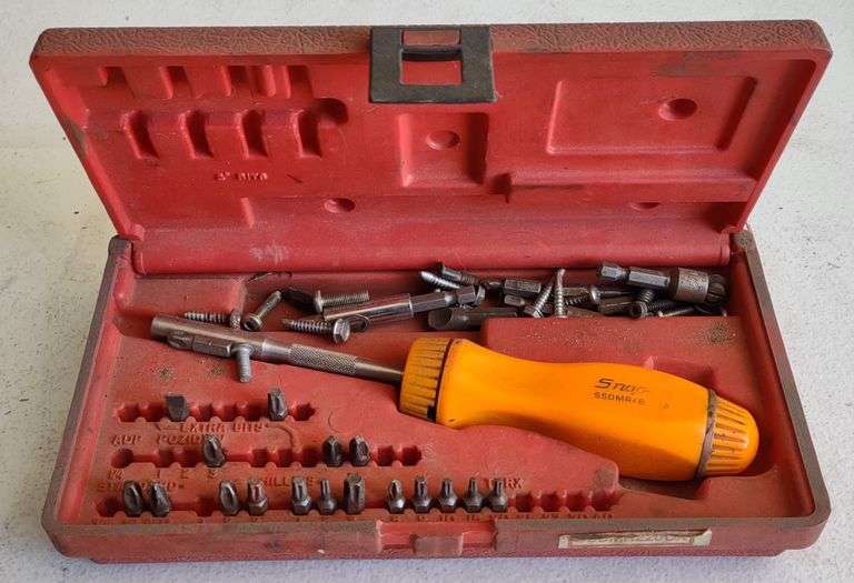 Snap-On Ratcheting Magnetic Screwdriver Set - Kraft Auction Service, LLC