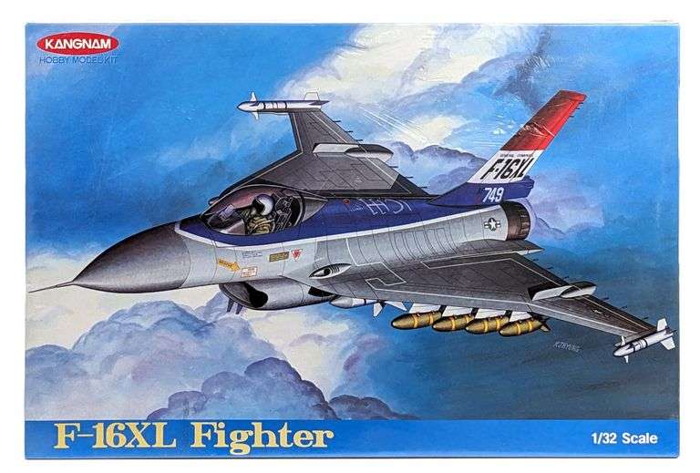 1/32 Scale Kangnam F-16XL Fighter Plane Model Kit - Sealed - Kraft ...