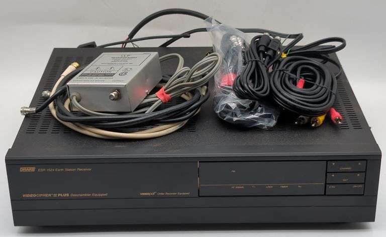 (U) Drake ESR 1524 Earth Station Receiver. Video Cipher 11 plus ...