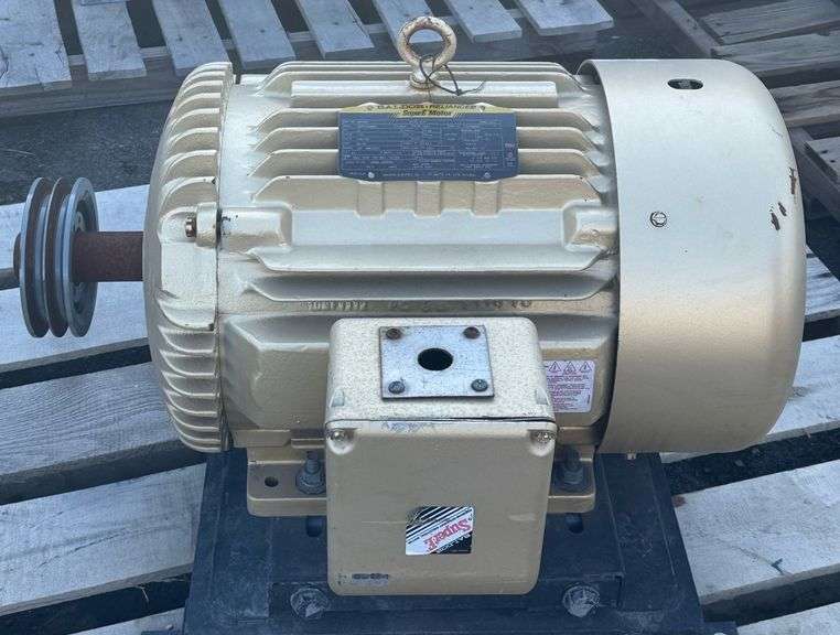 BALDOR-Reliance Super-E EM4103T General Purpose 25hp Motor - Kraft Auction Service, LLC