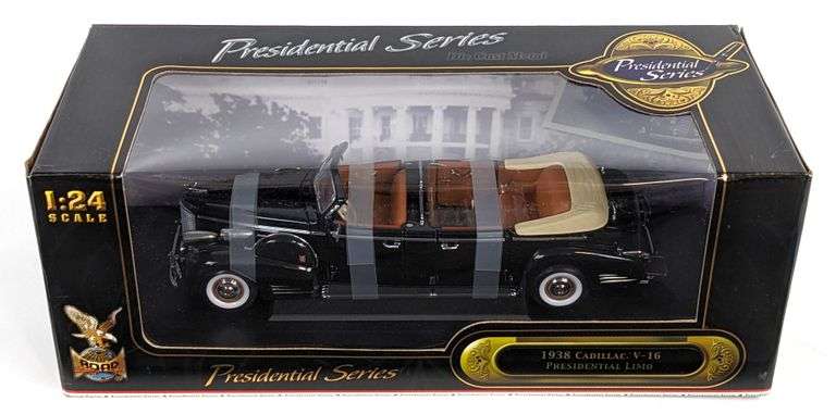 1/24 Scale Presidential Series 1938 Cadillac V-16 Presidential Limo ...