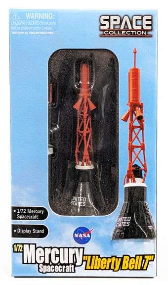 1/72 Dragon Wings NASA Mercury Spacecraft "Liberty Bell 7" Model ...