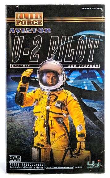 1/6 Scale BBI Elite Force Aviator U-2 Pilot Captain Bob Chapman Action Figure - NIB - Kraft ...