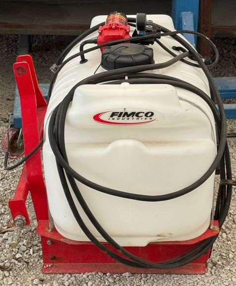 40-Gallon FIMCO Industries Poly Tank Sprayer - Kraft Auction Service, LLC