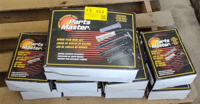 Parts Master Spark Plug Wire Sets - Kraft Auction Service, LLC