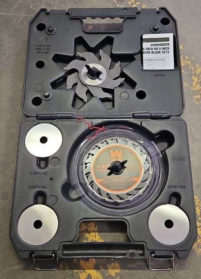 WEN 6-Inch 18-Tooth Carbide-Tipped Stacked Dado. - Kraft Auction ...