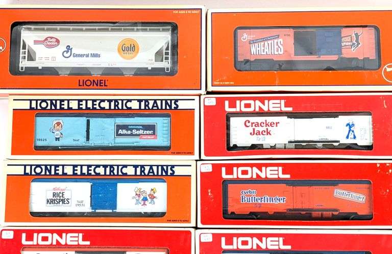 (20) Boxed Lionel Train Cars - Kraft Auction Service, LLC