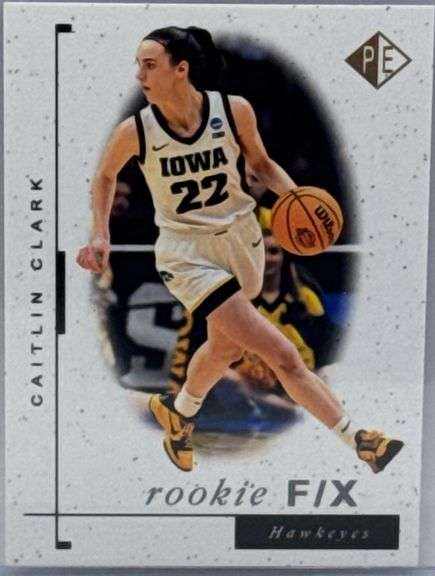 (BP) Caitlin Clark Indiana Fever Rookie PE Basketball Card - Kraft ...