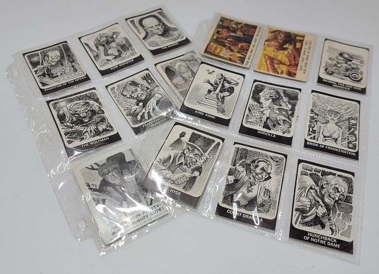 (P) Classic Monster Trading Cards - Kraft Auction Service, LLC