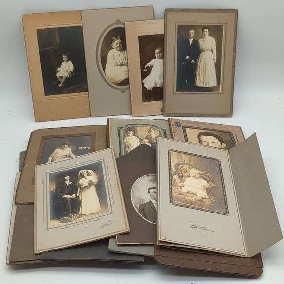 (I) Vtg Black -White Pictures Children, Babies, Wedding and more 5 x 8 ...