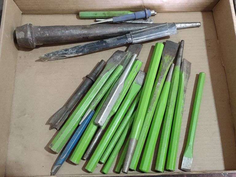 Various Steel Chisels - Kraft Auction Service, LLC