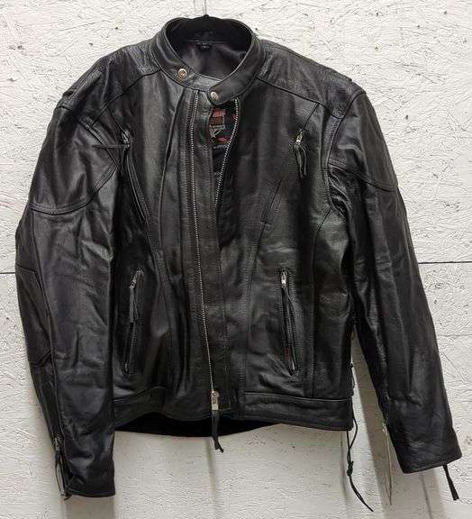 (R) Interstate Leather Mens Touring Jacket - Kraft Auction Service, LLC