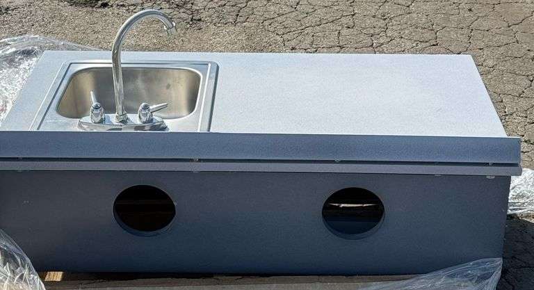 42in Sink Station for RV, with Stainless Sink & Capital Pull Out Grill ...