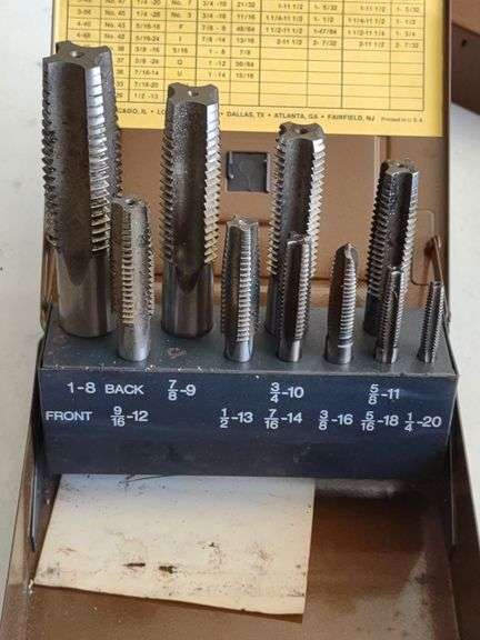 Lawson Plug Taps - Kraft Auction Service, LLC