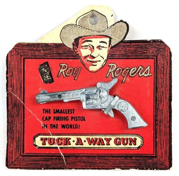 Classy Products Corp. Roy Rogers Tuck-A-Way Cap Gun On Card - Kraft ...