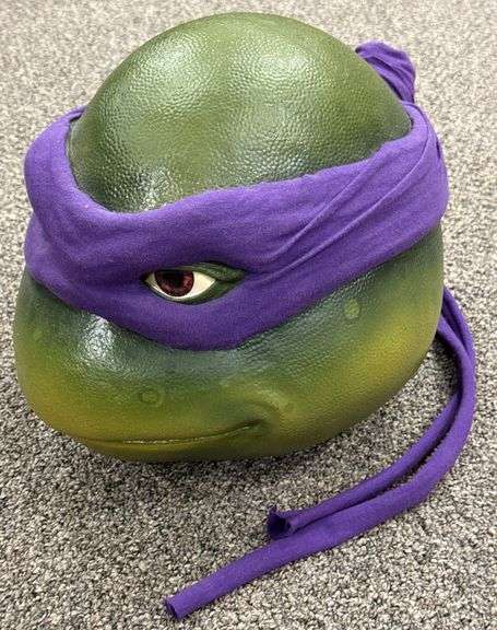 1990s Teenage Mutant Ninja Turtle Donatello Movie Prop Head - Kraft ...