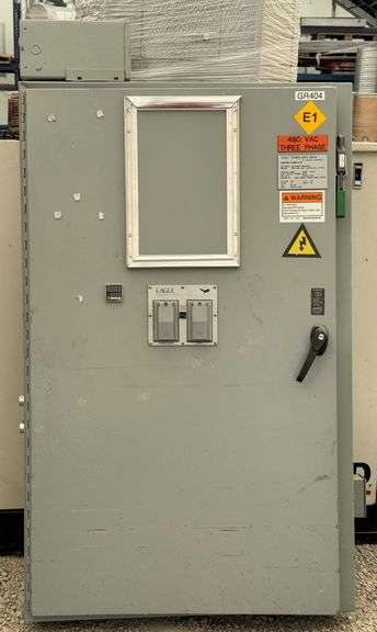 Eagle Industrial Power Operations Control Panel - Kraft Auction Service ...