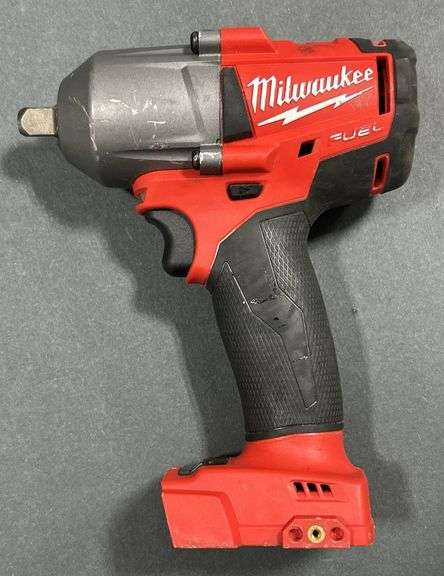 (EZ) Milwaukee M18 18V 1/2” Mid Torque Impact Wrench - Kraft Auction ...