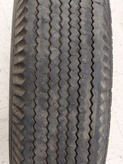 Vintage Firestone Tires Display Rack w/ Tire - Kraft Auction Service, LLC