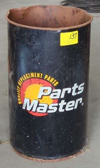 Part Master Quality Replacement Parts 14 Gallon Drum - Kraft Auction ...